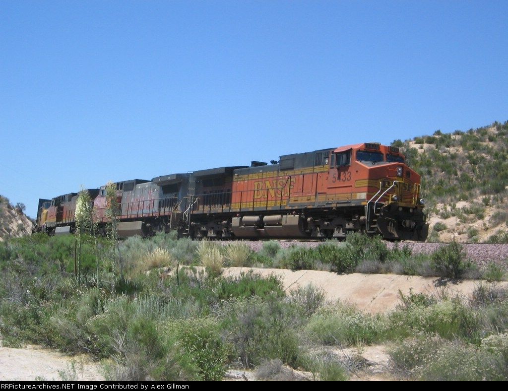 BNSF 5433 West, Steins Hill